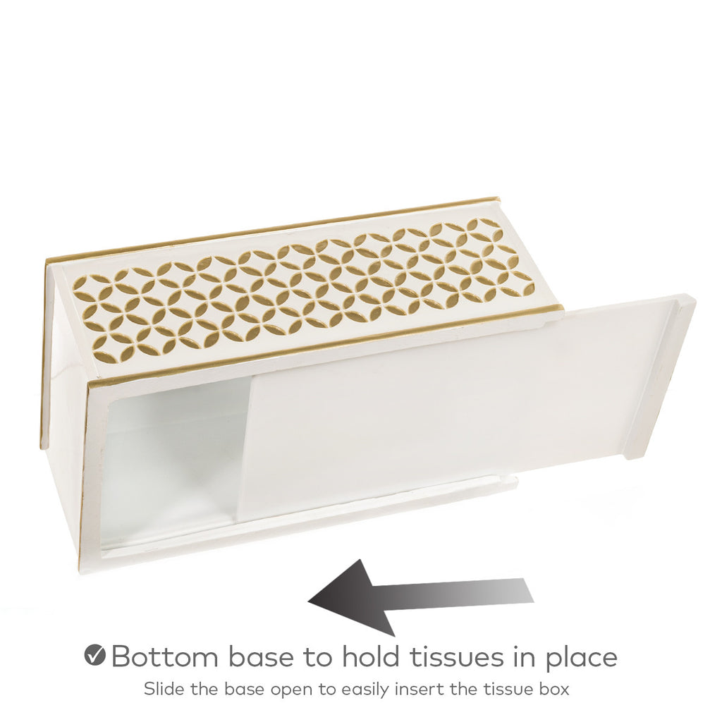Diamond Lattice Tissue Box (rectangle) – Creative Scents